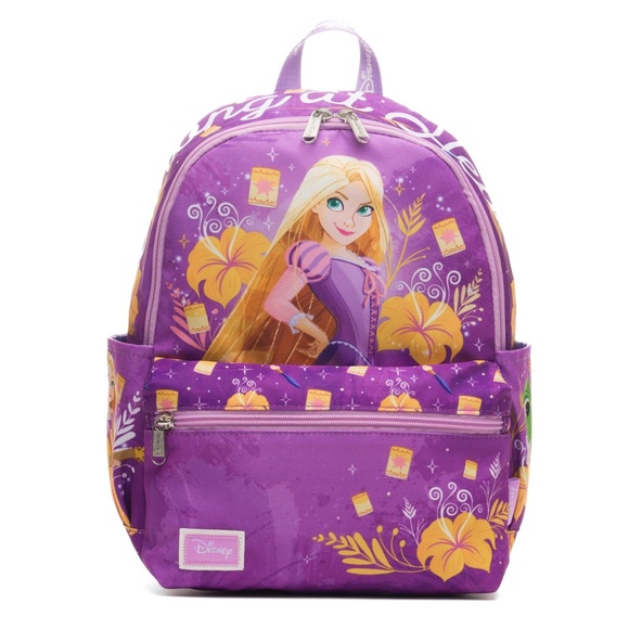 Disney | Accessories | Disney Tangled Rapunzel Mini Backpack Purple ...